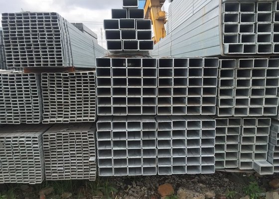 GB Standard Q235 Black Square Steel Pipe Galvanized Mild Steel Square Tubing