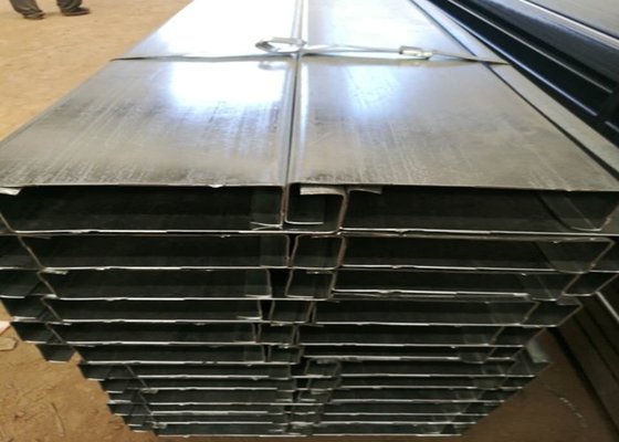 SGS / BV Hot Rolled Black Iron Mild Steel C Channel with Galvanized Surface treatment for construction material