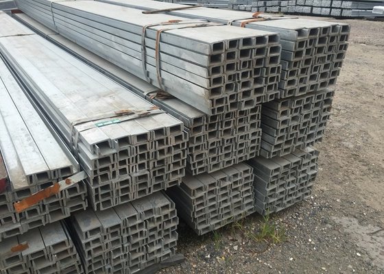 High Tensile Hot Rolled Structural Mild Steel U Structural Steel Channel With Grade ASTM A36 A572