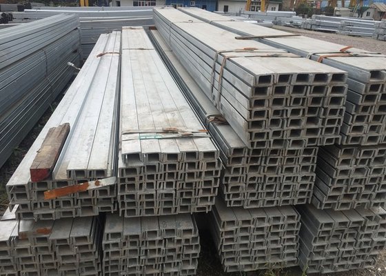 High Tensile Hot Rolled Structural Mild Steel U Structural Steel Channel With Grade ASTM A36 A572