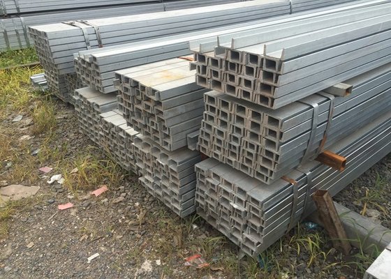 High Tensile Hot Rolled Structural Mild Steel U Structural Steel Channel With Grade ASTM A36 A572