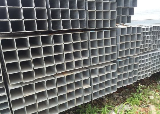 Project Material Square Steel Pipe with grade Q235 Hot Rolled Black Iron
