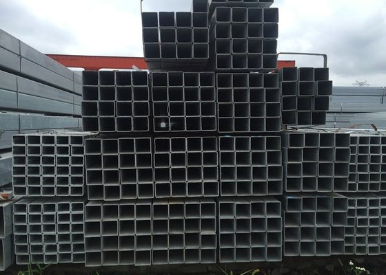 Project Material Square Steel Pipe with grade Q235 Hot Rolled Black Iron