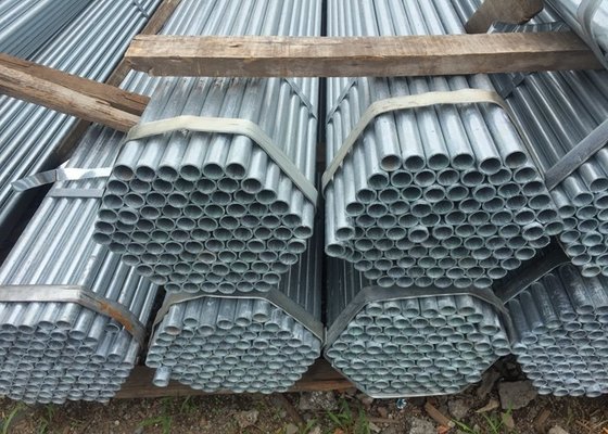 ENS355JR Circle hollow section Seamless Round Metal Tube with Galvanized Surface