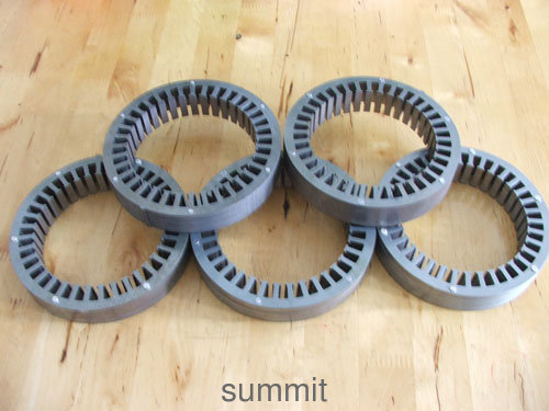 Laminating rotor and stator