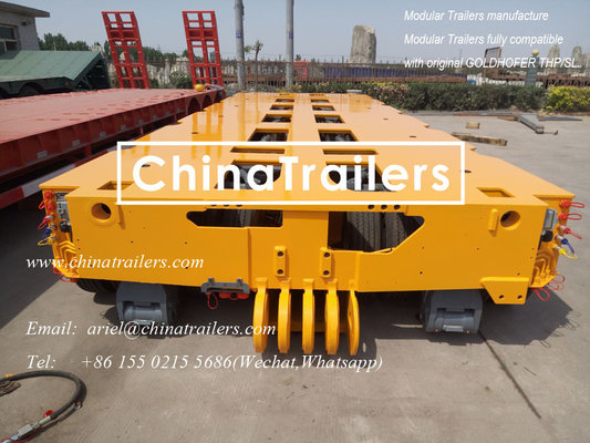 heavy duty load, modular trailer,hydraulic multi axle trailer
