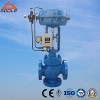 China Type ZJHQ/ZJHX  Pneumatic 3-Way  Flanged Flow Control Valve (Diverting/Mixing)