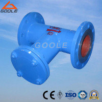China  Steel/Stainless Steel Welded Type Tee Strainer / Flanged Tee Strainer