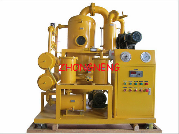 ZYD-PLC PLC Full Automatic Double Stage High Vacuum Transformer Oil Purifier