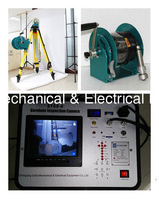 50m cbale Underwater well borehole inspection camera for diameter 23mm-50mm
