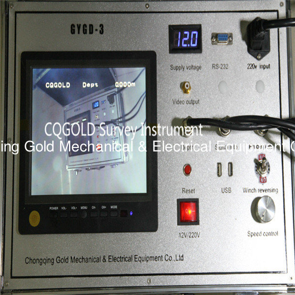 Pan and Tilt Water Well Camera, Borehole Inspection Camera, and Underwater Camera