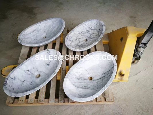 Marble bathroom sink, China marble sinks, marble bath basin, oval bathroom wash bowl