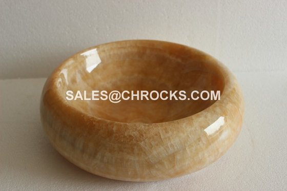 honey onyx bathroom sinks, onyx vessel sinks, round bath basin, round wash bowls
