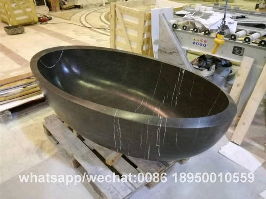 Bulgaria Grey marble bathroom tubs stone bathtub marble shower tubs