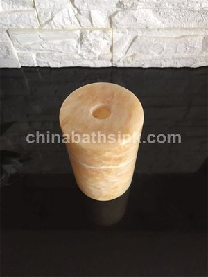 Yellow Onyx Candle Holders onyx lampshade