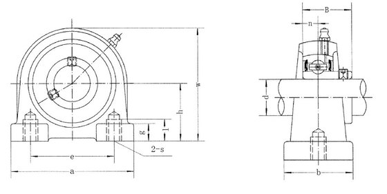 Pillow block bearing UCPW200 series,Insert bearing UCPG200 series, Bearing amount UCPG200