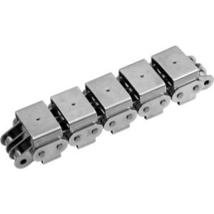Roller chain with type u attachments-1, transmission chains
