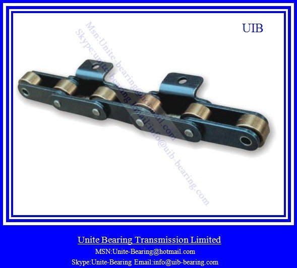 Roller chain with type u attachments-1, transmission chains