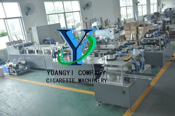 Horizontal Cigarette Production Machine Tobacco Boxing Making