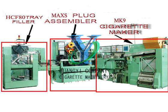MK9 Tobacco Processing Machine Double Knife Single Cutting System