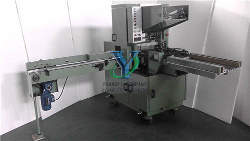 HLP2 Cigarette Packing Machine , 84mm Cartoner Cigarette Packer