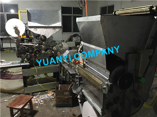 Low Noise Cigar Making Equipment , Cigarette Filter Making Machine