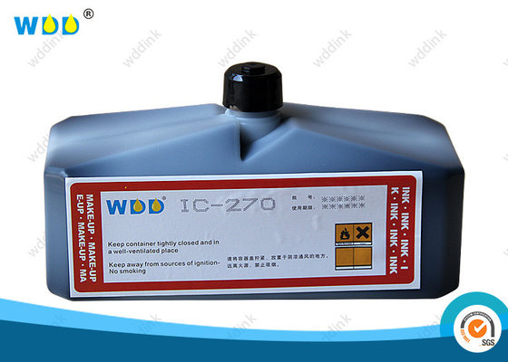 Customize Plastic Coding CIJ Ink Solvent Base Fast Drying Waterproof