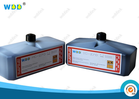 Customize Plastic Coding CIJ Ink Solvent Base Fast Drying Waterproof