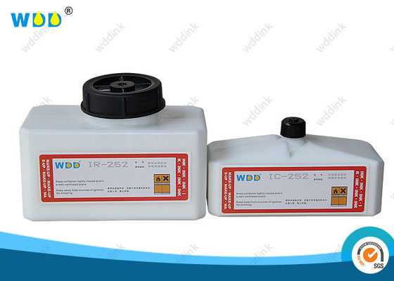 PVC Line White CIJ Ink Anti Migration Communications Industry MSDS Approve