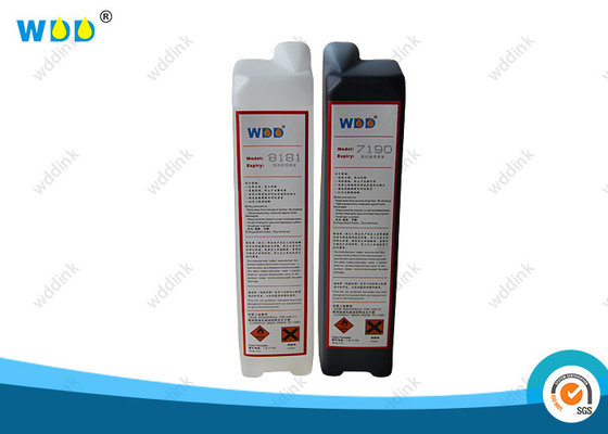 Black MEK Date Coding Ink High Adhesion PE Material For Inkjet Printer