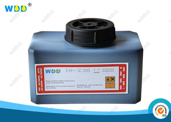 Code Printing Dye Based Ink Solvent Based for CIJ Inkjet Machine 1200ml