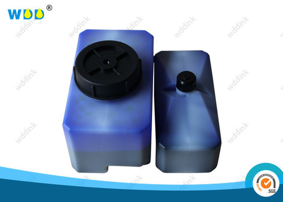 Blue MEK Base CIJ Ink jet Printer Ink 825 ml Bottle for Domino CIJ Printer