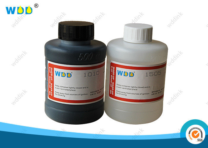 Black Industrial Inks High Adhesion Ink For Linx Inkjet Printer Food Grade