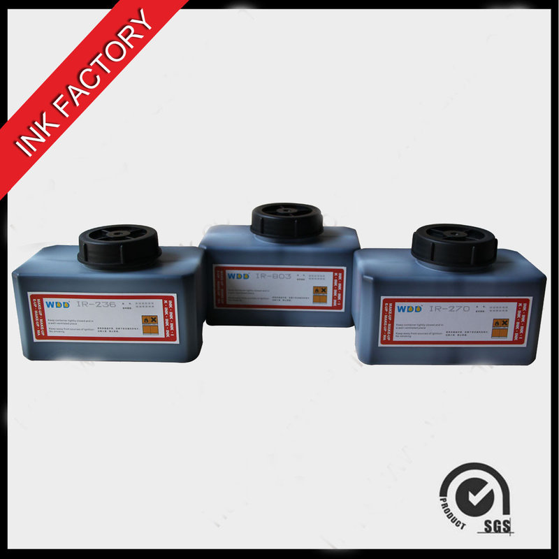 IR-270 Dye Continuous Inkjet Ink for Small Character Inkjet Printing Equipment