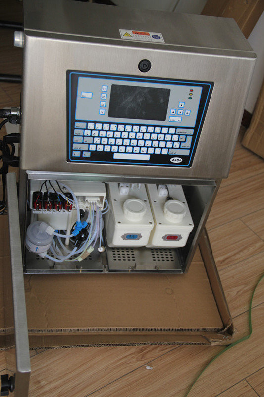 Smart Expiry Date Continuous Inkjet Printer High Power 120 W Energy Saving