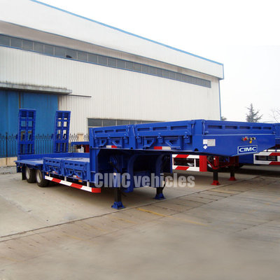 2 axle 40 ton low bed semi trailer low bed truck low bed trailer low bed truck trailer | CIMC TRAILERS