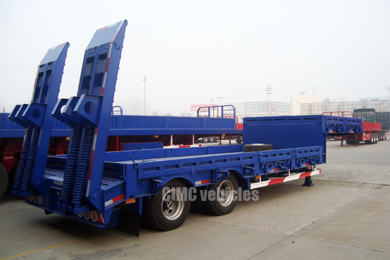 2 axle 40 ton low bed semi trailer low bed truck low bed trailer low bed truck trailer | CIMC TRAILERS