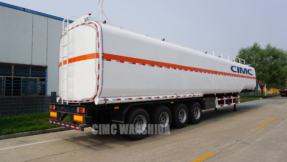 Gasoline transport truck trailer crude oil tanker trailers petroleum tanker trailer for sale  | CIMC TRAILERS