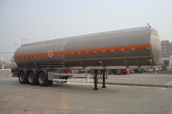 42000 liters aluminum diesel fuel tanks semi trailer aluminum tanker trailers for sale