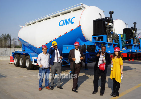 Cement tanker cement silos truck semi trailer silo trailer for sale | CIMC TRAILERS
