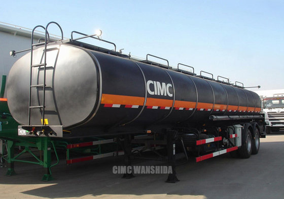 Asphalt tanker trailer bitumen transportation tank trailer pitch tank trailer | CIMC TRAILERS
