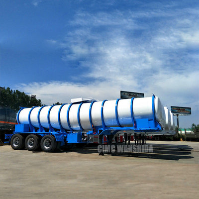 19m3 Tri-axle 98% chemical transport tanker trailer acid tanker trailer sulfuric acid tanker trailer