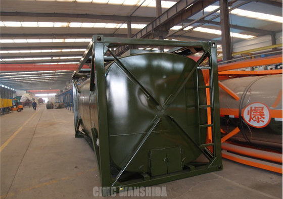 24000 liters cooking oil tank container