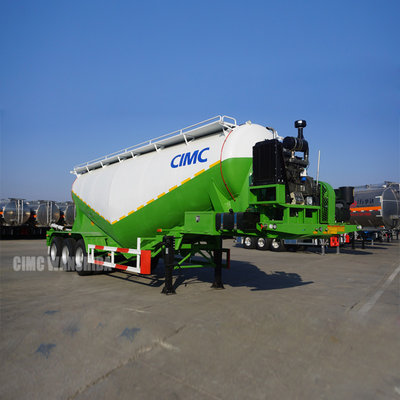 Bulk cement dry powder trailer dry bulk tanker cement powder tankers for sale | CIMC TRAILERS