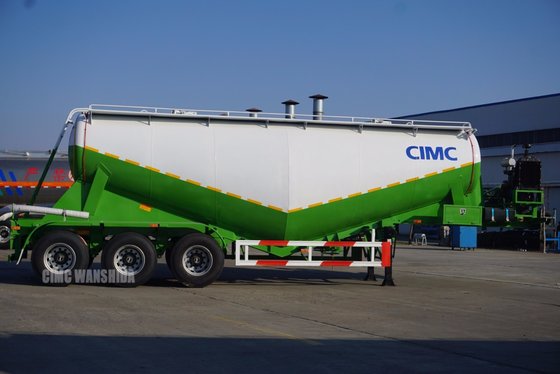 Bulk cement dry powder trailer dry bulk tanker cement powder tankers for sale | CIMC TRAILERS