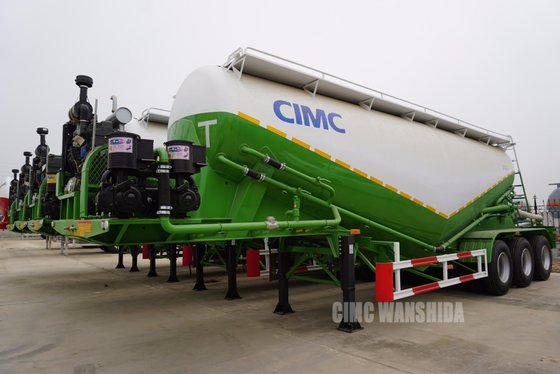 Bulk cement dry powder trailer dry bulk tanker cement powder tankers for sale | CIMC TRAILERS