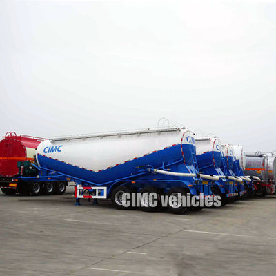 Pneumatic air compressor cement bulker cement tank trailer pneumatic bulk tanker
