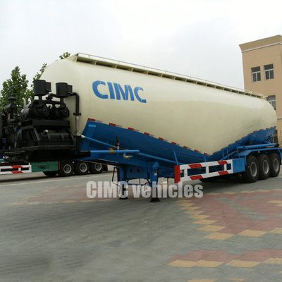 Cement bulk tanker trailers 3 axles bulk cement transporters semi trailer cement bulker trailer | CIMC TRAILERS