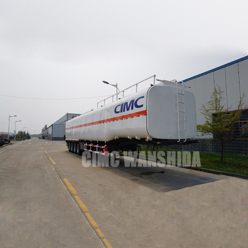 Gasoline transport truck trailer crude oil tanker trailers petroleum tanker trailer for sale  | CIMC TRAILERS
