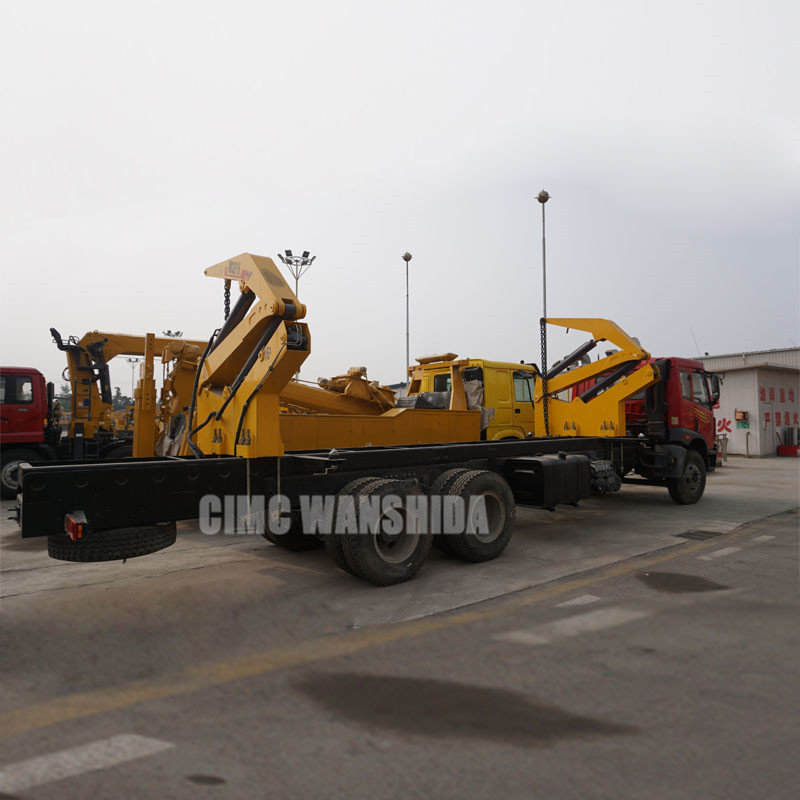 20ft 40ft container side loader sidelifter side lift container trailer container load trailer container side loading | C